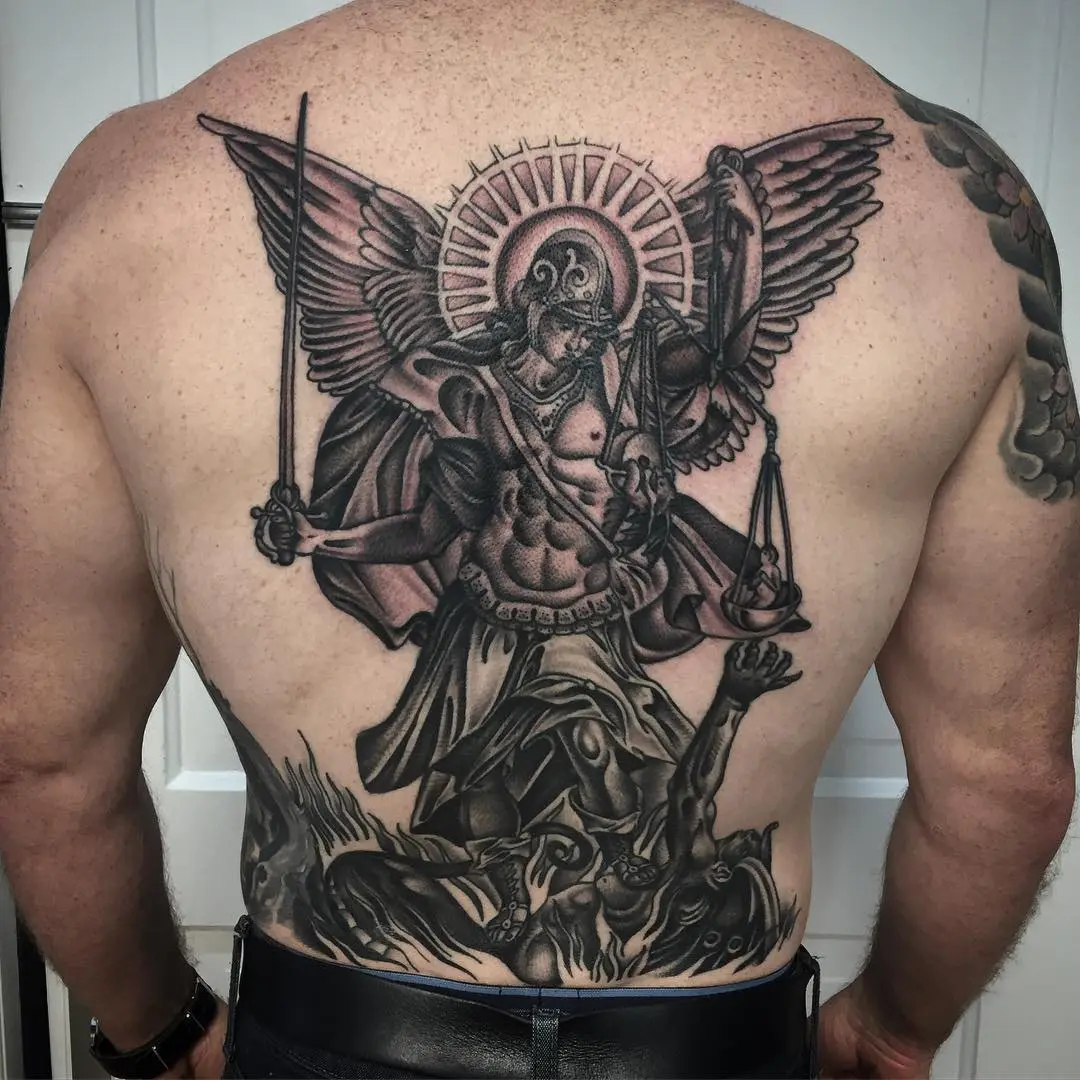 11 Archangel Michael Tattoo Designs With Meanings