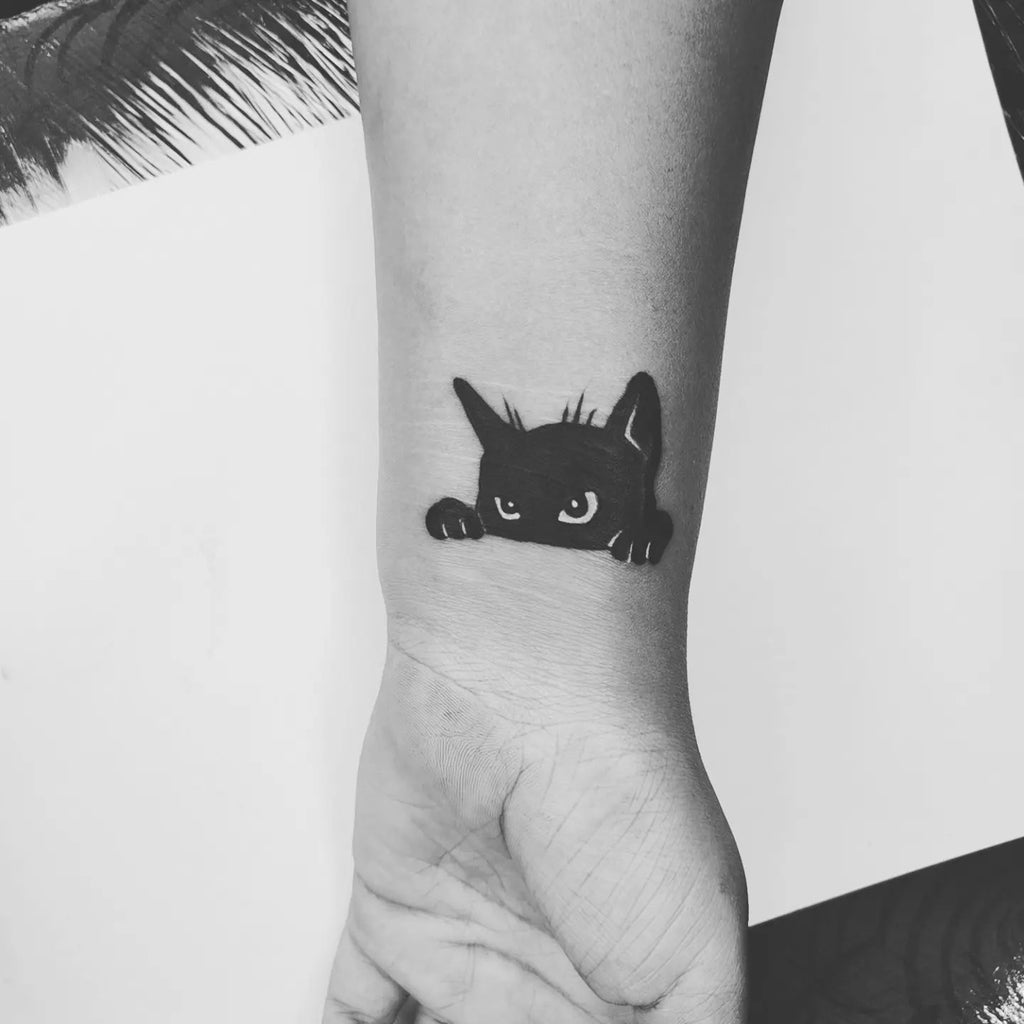41 Cute Cat Tattoo Ideas